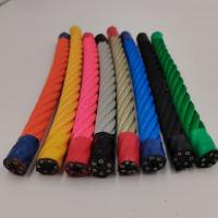 China Customized Playground Climbing Nets 16mm 6 Strand Polyester Combination Rope for sale