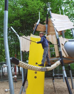 Cina 150mmx4 misura il ponte con un contatore di corda del campo da giuoco con la corda di attaccatura di combinazione in vendita