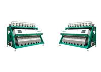 China LED Optical Intelligent Algorithm Wheat Color Sorter 3168mm 1640kg for sale