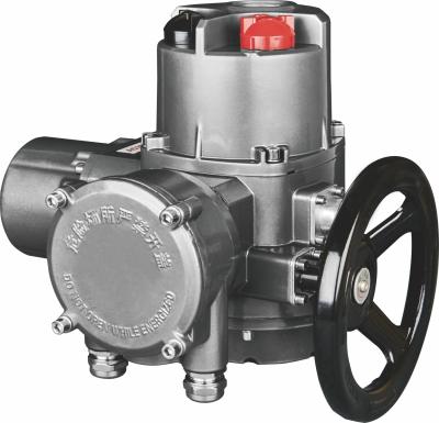 China 0.1-10KW Intelligent Angle-travel Aluminum Alloy Electric Actuator with Adjustable Angle and Remote Control  0° - 90° or 0° 180° for sale