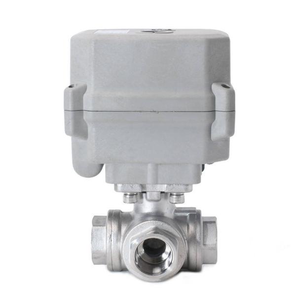 Quality Etrany 1/2in 3Way 3 Position SS304 Electric Flow Control Ball Valves DC5V 3N.M Torque 1.0MPa Pressure for Water High Temperature for sale
