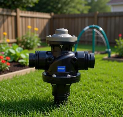 China 4 Inch Three-way Automatic Backwash Valve, High Flow Hydraulic 3-Way Control Valve for Sand Media & Disc Filter Systems for sale