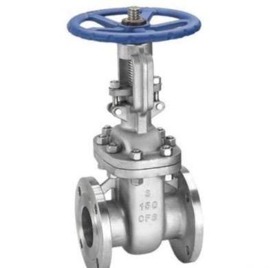 China Factory Price Manual Stainless Steel Gate Valve Flanged Connection Industrial Use Gate Valve for sale