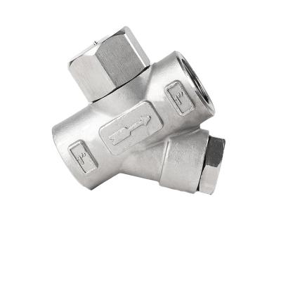 China High Efficiency 304 Stainless Steel Y-Type Thermodynamic Steam Trap PN16 Disc Trap for Industrial Steam Pipeline for sale