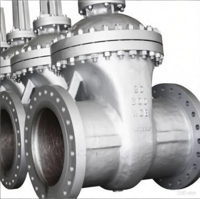 China 2in 24in Manual Industrial Gate Valve API Standard WCB Flange Class 150/300/600 for sale