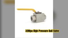 High Pressure 316 Stainless Steel Ball Valve DN15