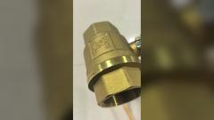 Manual brass ball valve