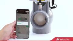 Solar energy large  three-way ball valve