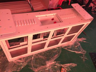 Cina 960 * 360mm, esposizione di LED su misura del taxi del pannello di monocromio 160 * 60 per i segni della cima del tetto del taxi in vendita