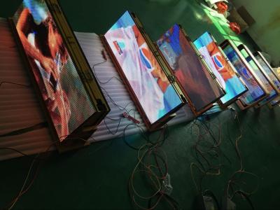 Cina NUOVA l'esposizione principale del taxi 2017 cima con il bordo 12volt del bluetooth ha condotto il segno del messaggio dell'automobile in vendita