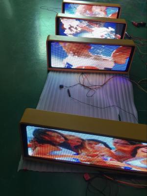 Cina L'esposizione di LED commerciale professionale del taxi SMD ha riparato l'installazione in vendita