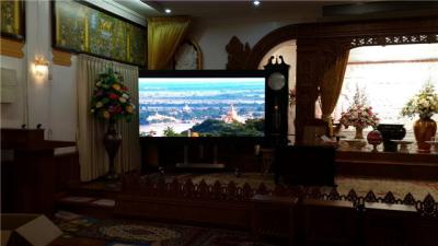 Cina Gli schermi principali dell'interno RGB di pubblicità elettronica hanno condotto il gabinetto di servizio anteriore dell'esposizione in vendita