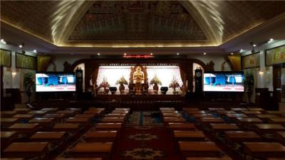 Cina Gli schermi principali dell'interno RGB di pubblicità elettronica hanno condotto il gabinetto di servizio anteriore dell'esposizione in vendita