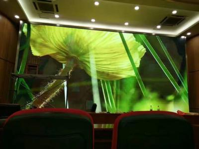 Cina P4.8 ha condotto i video pannelli di parete per la pubblicità, colore pieno principale dell'interno dell'esposizione video in vendita