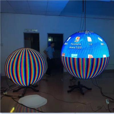Cina Esposizione video principale d'attaccatura dell'interno flessibile della palla, risparmio energetico principale dello schermo della palla in vendita
