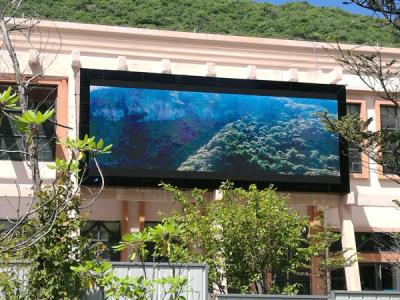 China Adverteren tonen de P10p8 P6 openluchtmedia die aanplakbordmuur voor volledige kleurenvideo Te koop
