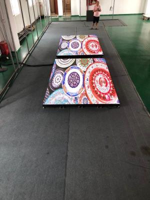 Cina Schermo del LED Dance Floor del Governo di alluminio interattivo del sistema P3.91 500*1000mm del radar in vendita
