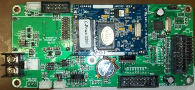 China Single , Tri Color Electronic RGB Led Control Card For Scrolling LED Sign for sale