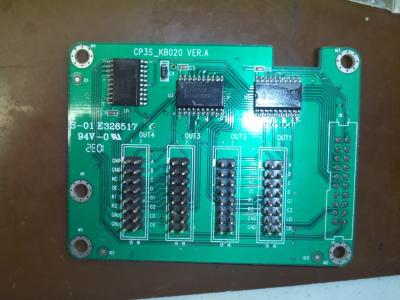 China Single , Tri Color Electronic RGB Led Control Card For Scrolling LED Sign for sale