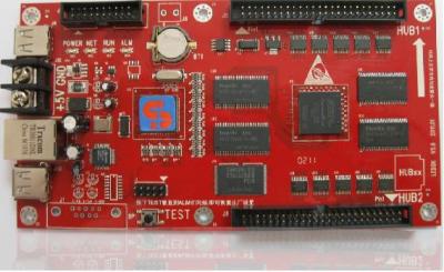 Cina Il video elettronico ISO9001 ha condotto la scheda di controllo dell'esposizione per singoli/tri segni degli schermi a colori in vendita