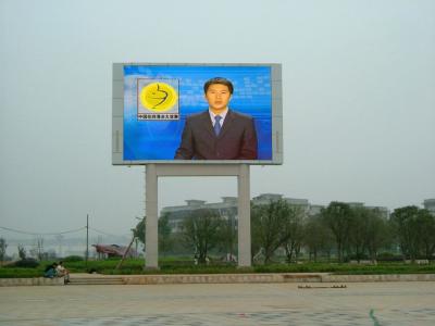 Cina tabellone per le affissioni di pubblicità principale all'aperto di 1R1G1B P10 con l'ampio pixel 348 di angolo di visione in vendita