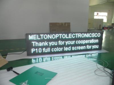 China O brilho alto conduzido pequeno exterior de quadro de avisos de propaganda da tri cor Waterproof 10000 pontos/m2 à venda