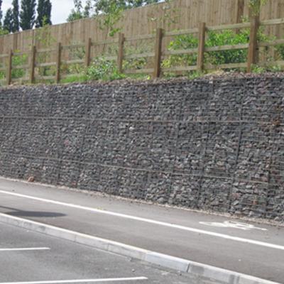 China Diseño de jardines modernos de contención de paredes de jaulas de acero resistente a la oxidación soldado malla estética CE ISO en venta