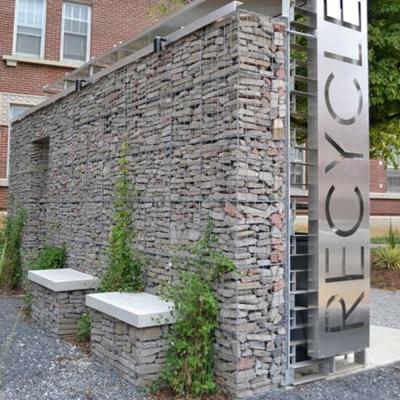 Cina 2m x 0,3m x 1m Prefabricato duraturo Gabion Cesto Galvanizzato Pietra Riempita in vendita