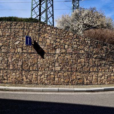 China Hot Dip Galvanized Welded Gabion Wall Planting Used For Creating Flower Beds In The Garden for sale