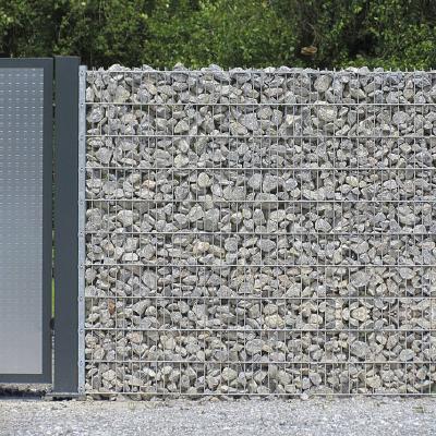 China Practical Gabion Retaining Wall With Cover Stable Gabion wall planting Welded Gabion Basket for sale