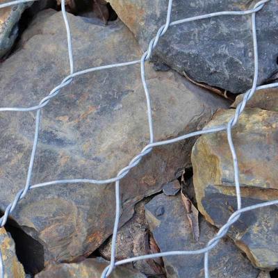 China Factory Price Hexagonal Gabion Mesh Hot Dip Galvanized Pvc Coated Gabion Box for sale