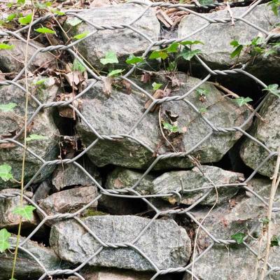 China River Bank Protection Twisted Wire Metal Gabions 1m X 1m X 1m Galvanized for sale