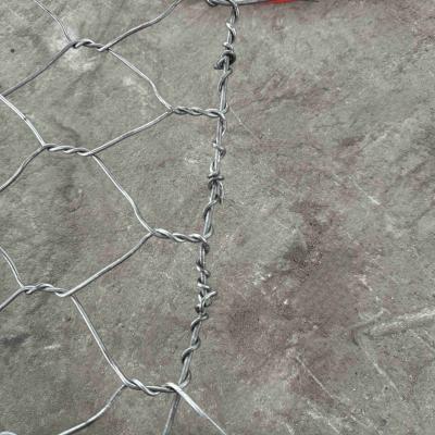 China 2.2-3.05mm Galvanized 80x100mm Aperture 2x1x1m Standard Size Metal Woven Gabions Baskets for Retaining Wall for sale