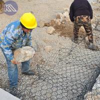 China Pvc Coated  Gabion Retaining Wall Baskets for sale