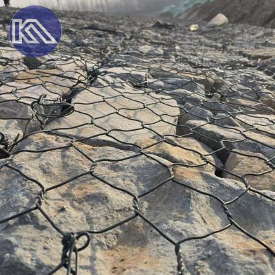 China Heavy Duty Erosion Controled Stable Gabion Baskets 2x1x1M Galvanized Steel Wire Mesh Outdoor Retaining Walls Fence for sale