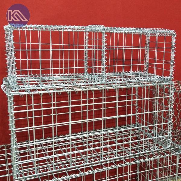 Quality Erosion Protection Welded Gabion Retaining Walls 200x100x50 Gabion Basket Stone for sale