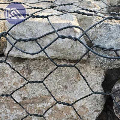 China Draadnet Gabion Basket gegalvaniseerd 2*1*1m Voor Gabion Houdingsmuur hek for sale