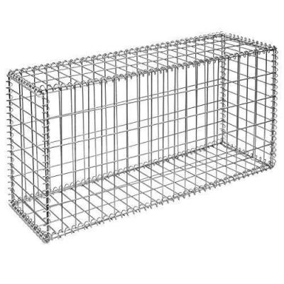 China 50 x 100 mm gegalvaniseerd gelast gabion / gelast stenen kooi muren for sale