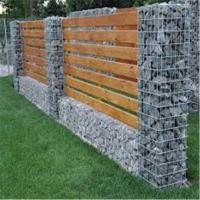Quality Decorative Welded Rock Cage Fence With 3.5mm Wire / 50 X 200mm Mesh Hole For for sale