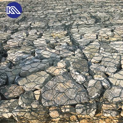 China Hot-Dip Galvanized Gabion Wire Mesh Gabion Stone Wall Retaining Wall for sale