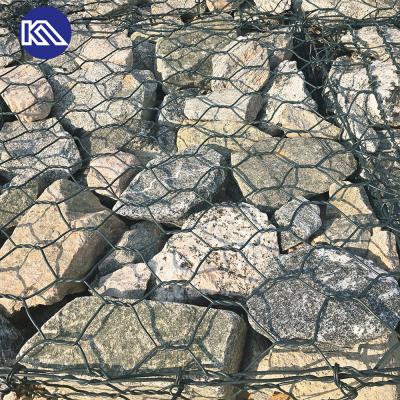 China Woven Metal GABION Wire Mesh Gabion Wall Cages Galvanized Steel Stone Cage for sale