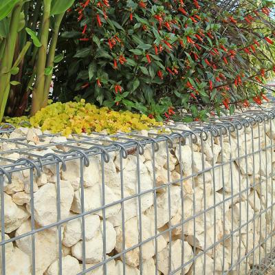 China Custom Welded Gabion Cage With Hot-Dip Galvanized Coating For Elegant Garden Walls for sale