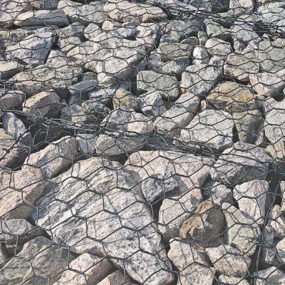 China Gabion Basket And Heavy Hexagonal Gabion Wire Netting Retaining Wall for sale