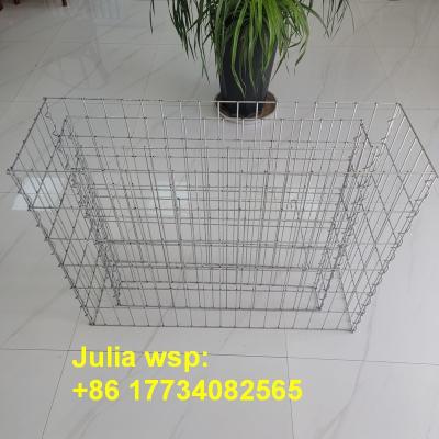 China Stack Lock Plant Transform Welded Gabion Wall Baskets Into Sculptural Green Barriers for sale