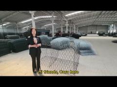 Zware erosie gecontroleerde stabiele gabion manden 2x1x1M gegalvaniseerd staaldraadmaas Buitenhoudende muren hek