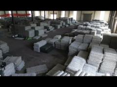 Matraque en gabion hexagonale revêtue en PVC