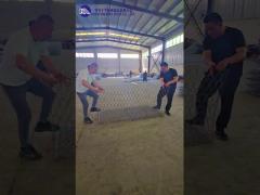 Оцинкованная габионная стена речной берег борьба с наводнениями защита от эрозии CE ISO