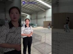 Corbeille en gabion galvanisé anti-rouille 1x1x1m 3x1x1m