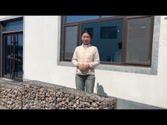 100X80X30Cm Galvanized Welded Wire Mesh Gabion Basket Wall