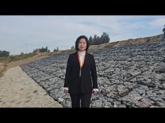 Hot-Dip Galvanized Gabion Cage for Stream Bank Control and Roadway Slope Safety